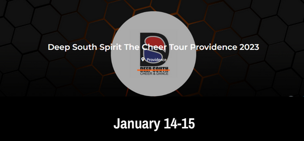 The Cheer Tour : presented by Deep South Spirit | Rhode Island ...