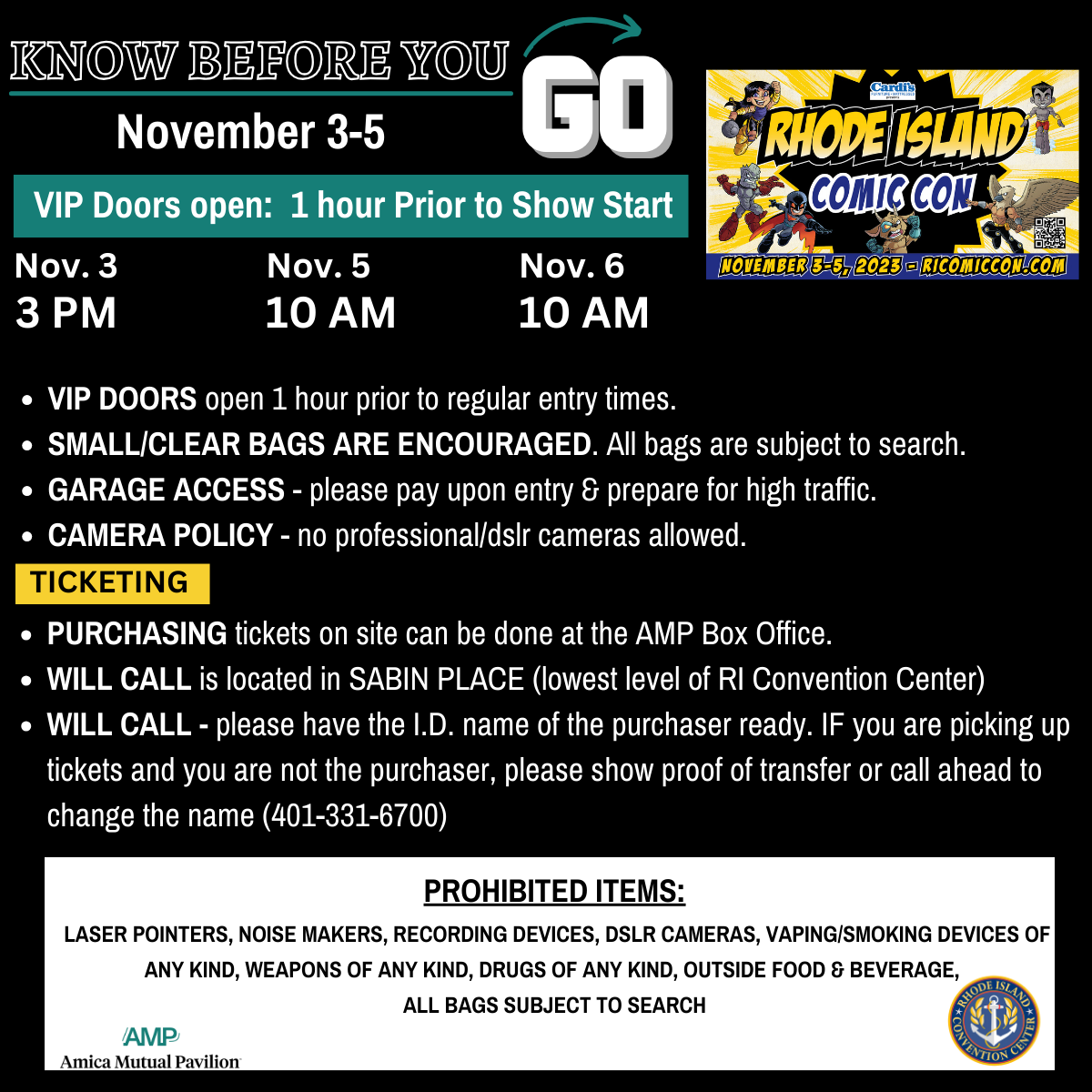 Rhode Island Comic Con | Rhode Island Convention Center