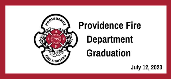 Providence Fire Department Graduation | Rhode Island Convention Center